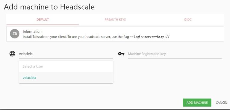 Tailscale, headsacle, headscale webui 配置（上） | Velaciela